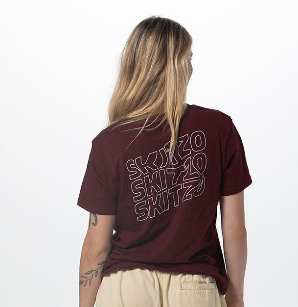 Women's Not So Subtle Tee – Skitzo | Independent Surf and Skate Brand